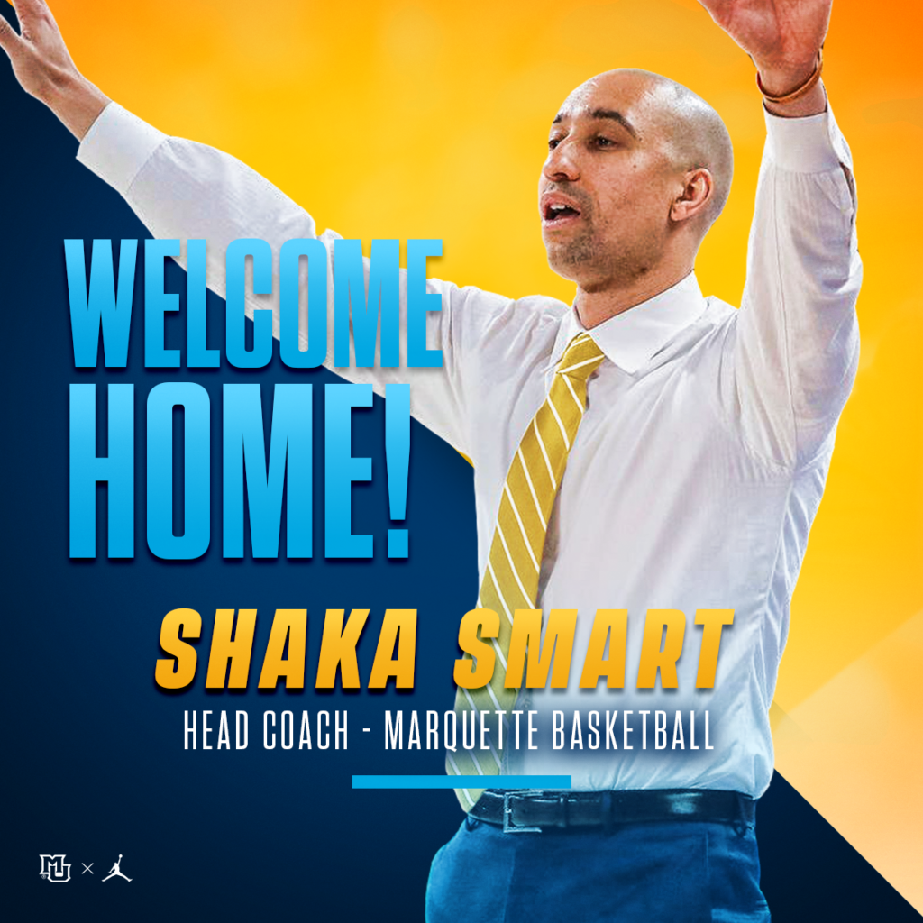 Shaka Smart named head coach of men’s basketball program | Marquette Today