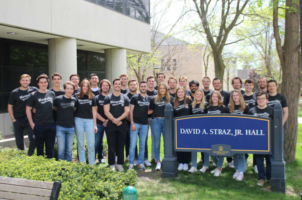 AIM Class of 2022 celebrates final semester in David Straz Jr. Hall ...