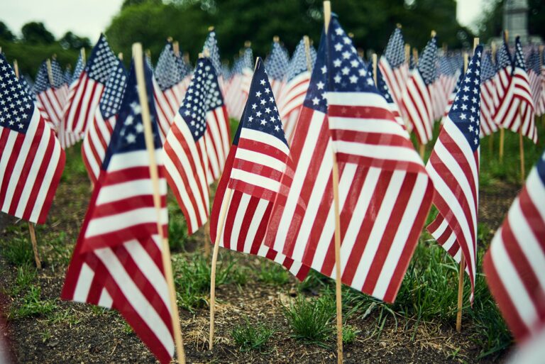 Young Americans for Freedom placing flags in remembrance of 9/11 ...