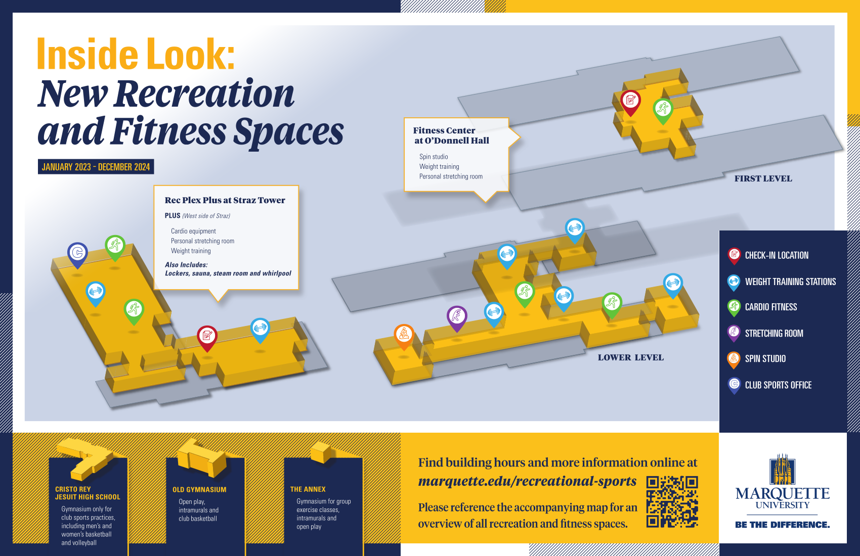 Hitting the gym in 2023-24: Your guide to interim fitness, recreation ...