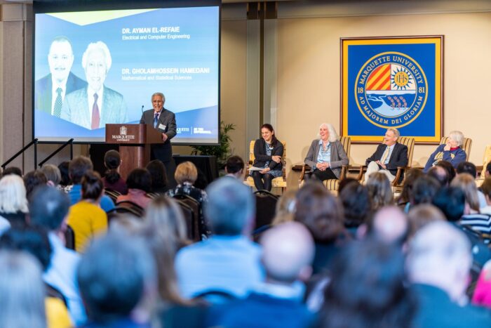 Faculty honored at Distinguished Scholars Program | Marquette Today