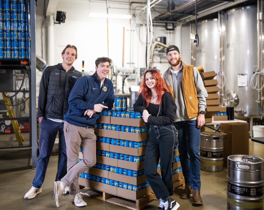 Solid gold – student-run craft brewing venture | Marquette Today