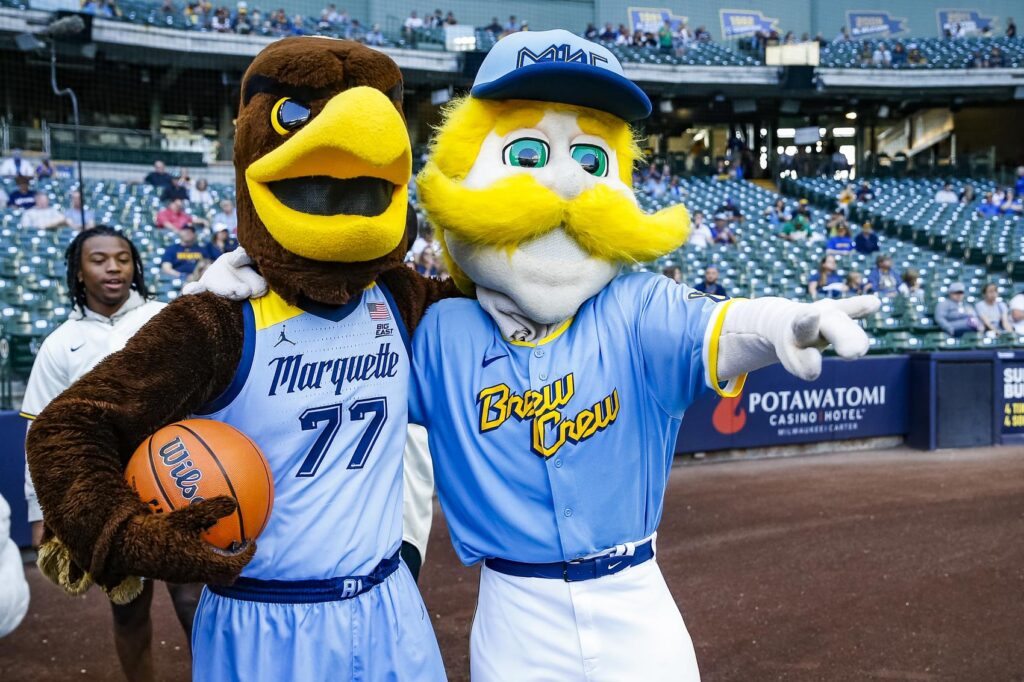 Photo gallery: Marquette Basketball Night with the Milwaukee Brewers ...