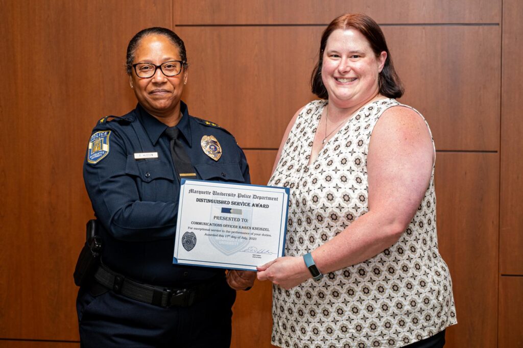 Marquette University Police Department bestows honors | Marquette Today