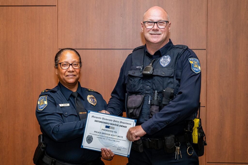 University mourns the loss of off-duty MUPD officer Scott Metz | Marquette Today