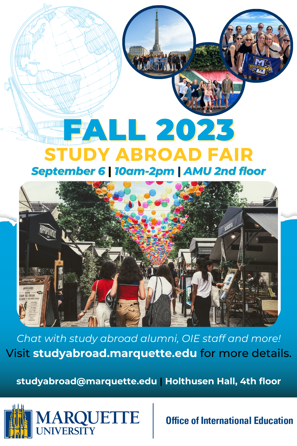 Fall Study Abroad Fair, Sept. 6 | Marquette Today