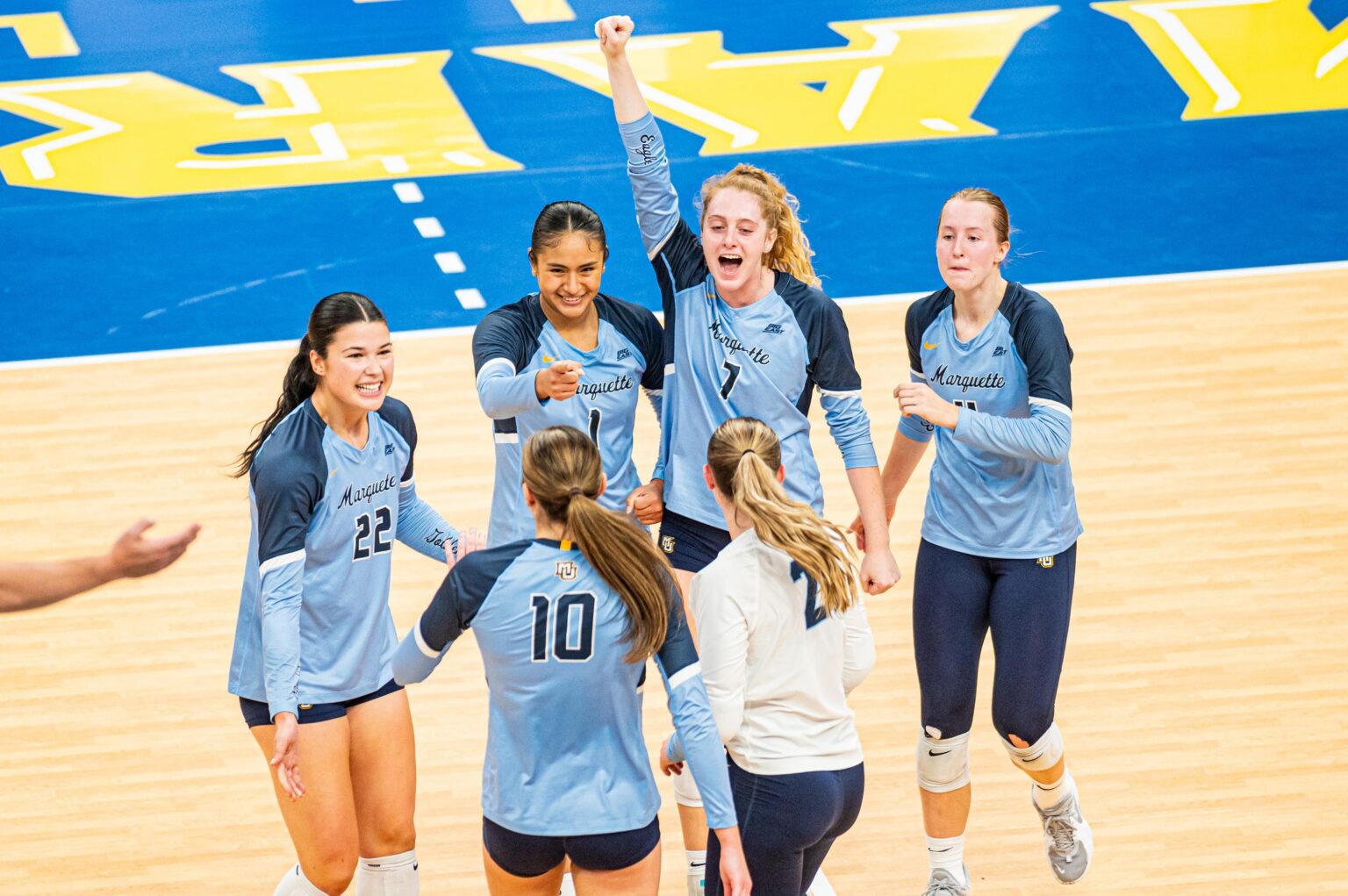 NCAA tournament send-off for volleyball team, Nov. 28 | Marquette Today