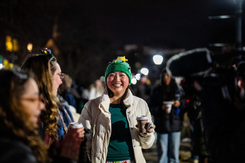 Photo gallery: 2023 University Christmas tree lighting | Marquette Today