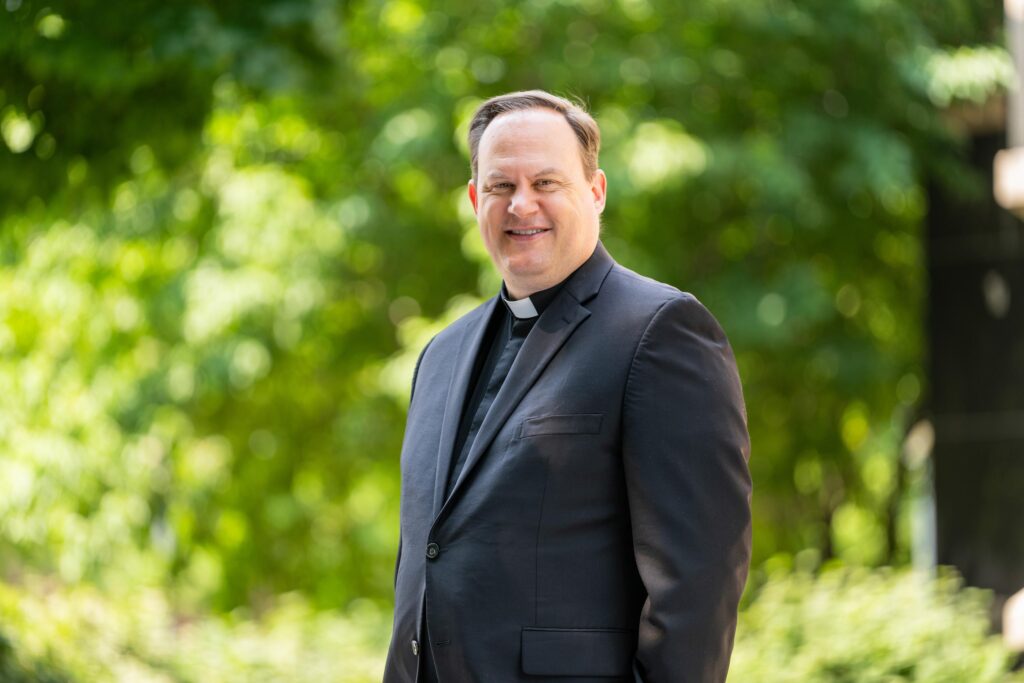 To serve with love — the new leader of mission and ministry, Rev. John ...