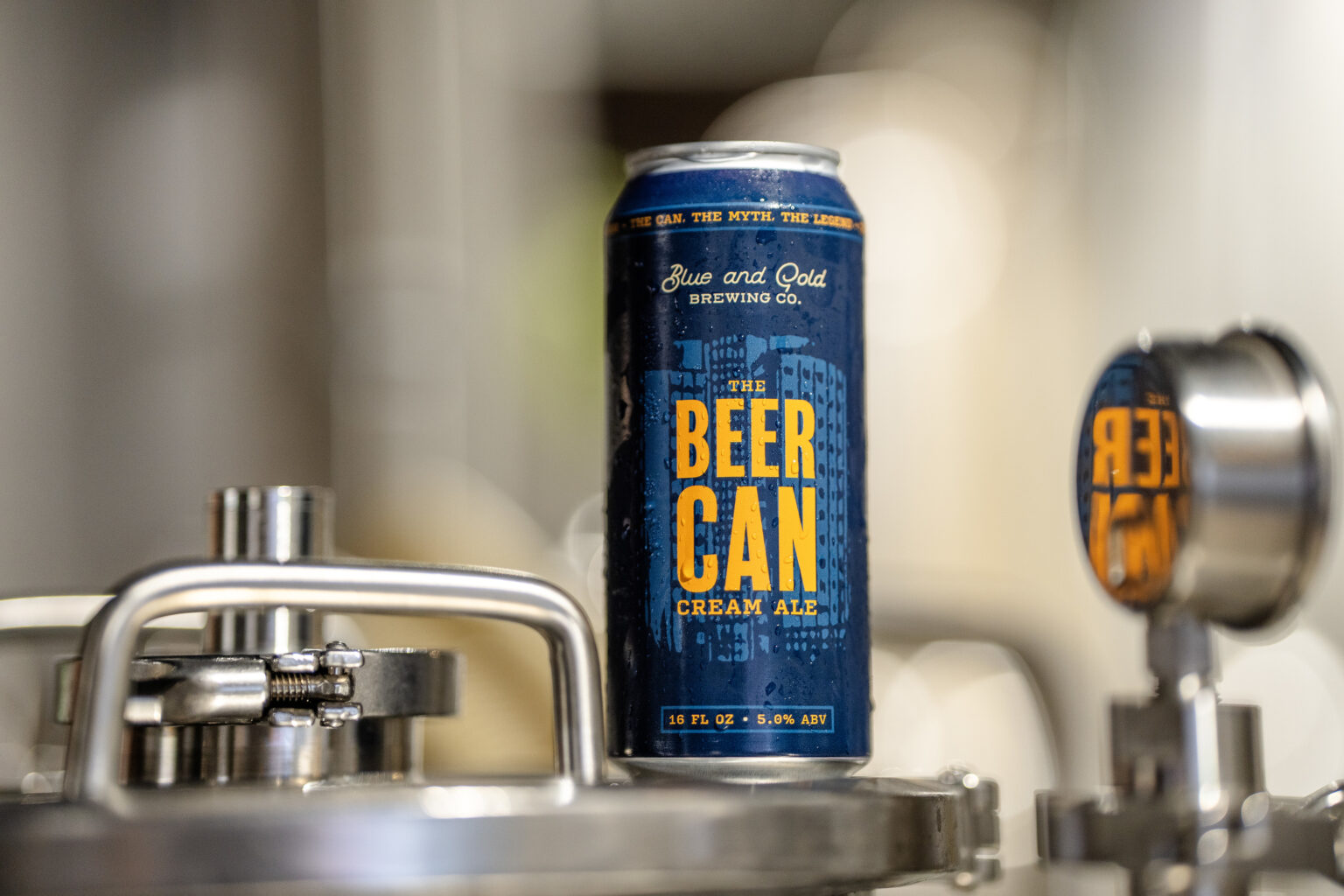 Blue & Gold Brewing to release a cream ale — The Beer Can — ahead of ...