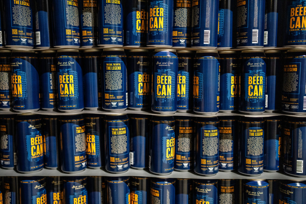Blue & Gold Brewing to release a cream ale — The Beer Can — ahead of ...