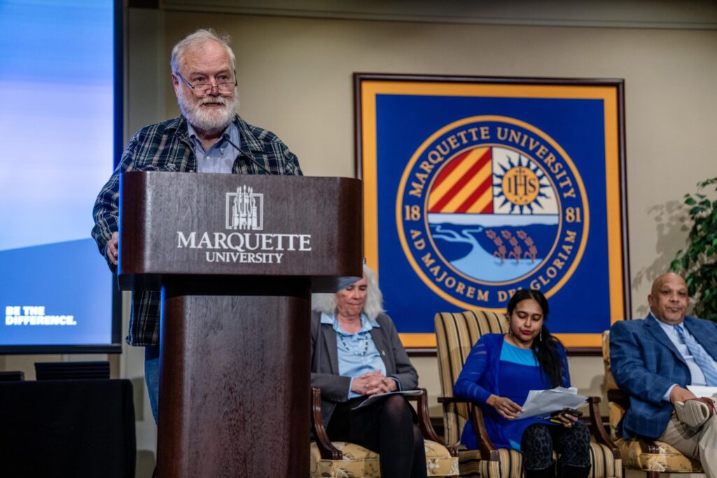 Faculty honored at Distinguished Scholars Program | Marquette Today
