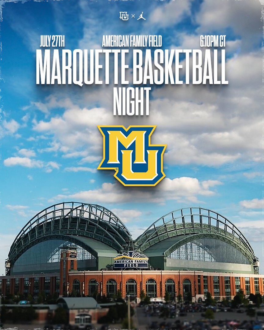 Join Marquette Basketball Night with the Milwaukee Brewers, July 27 ...