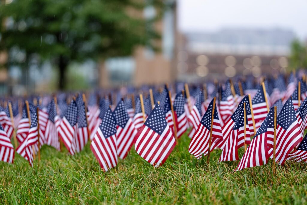 Navy, Army ROTC partner to place flags in remembrance of 9/11 ...