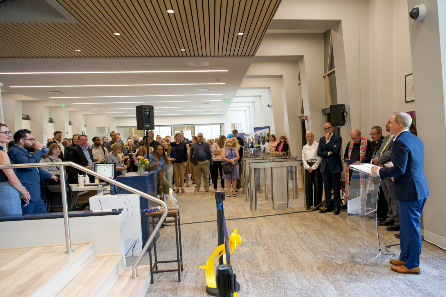 Lemonis Center for Student Success dedication features blessing, ribbon ...