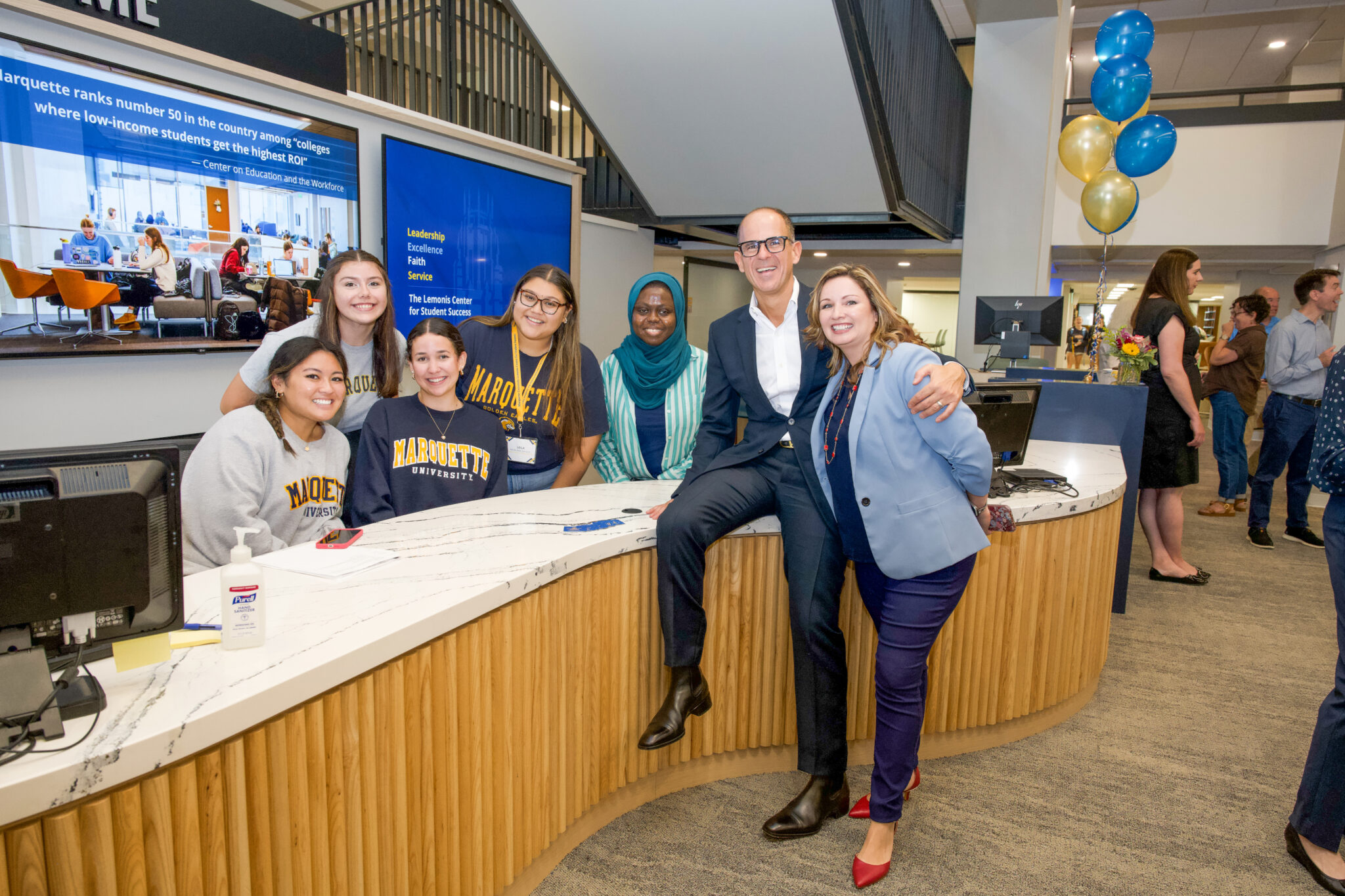 Lemonis Center for Student Success dedication features blessing, ribbon ...