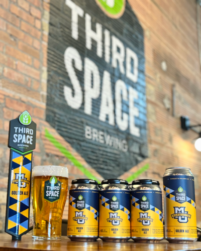 Marquette Athletics and Third Space Brewing announce the release of Marquette Golden Ale ...