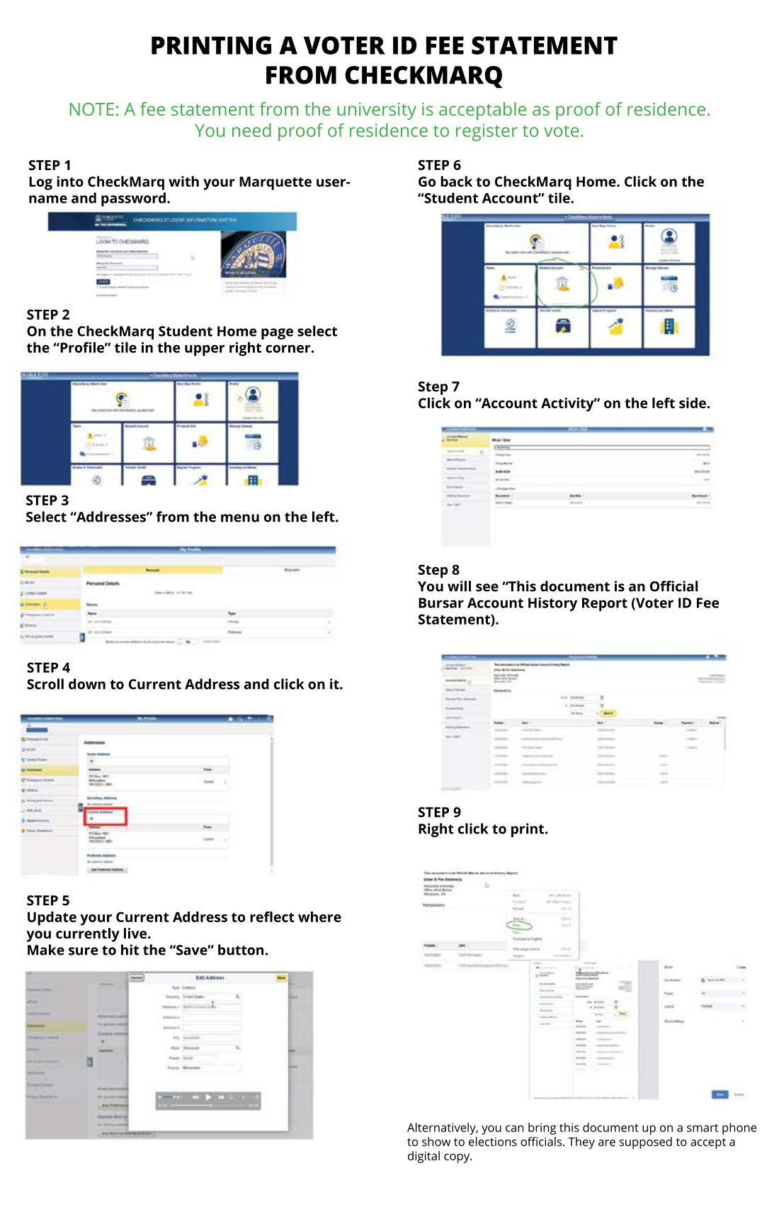 Marquette voter guide: What eligible student voters need to know ...