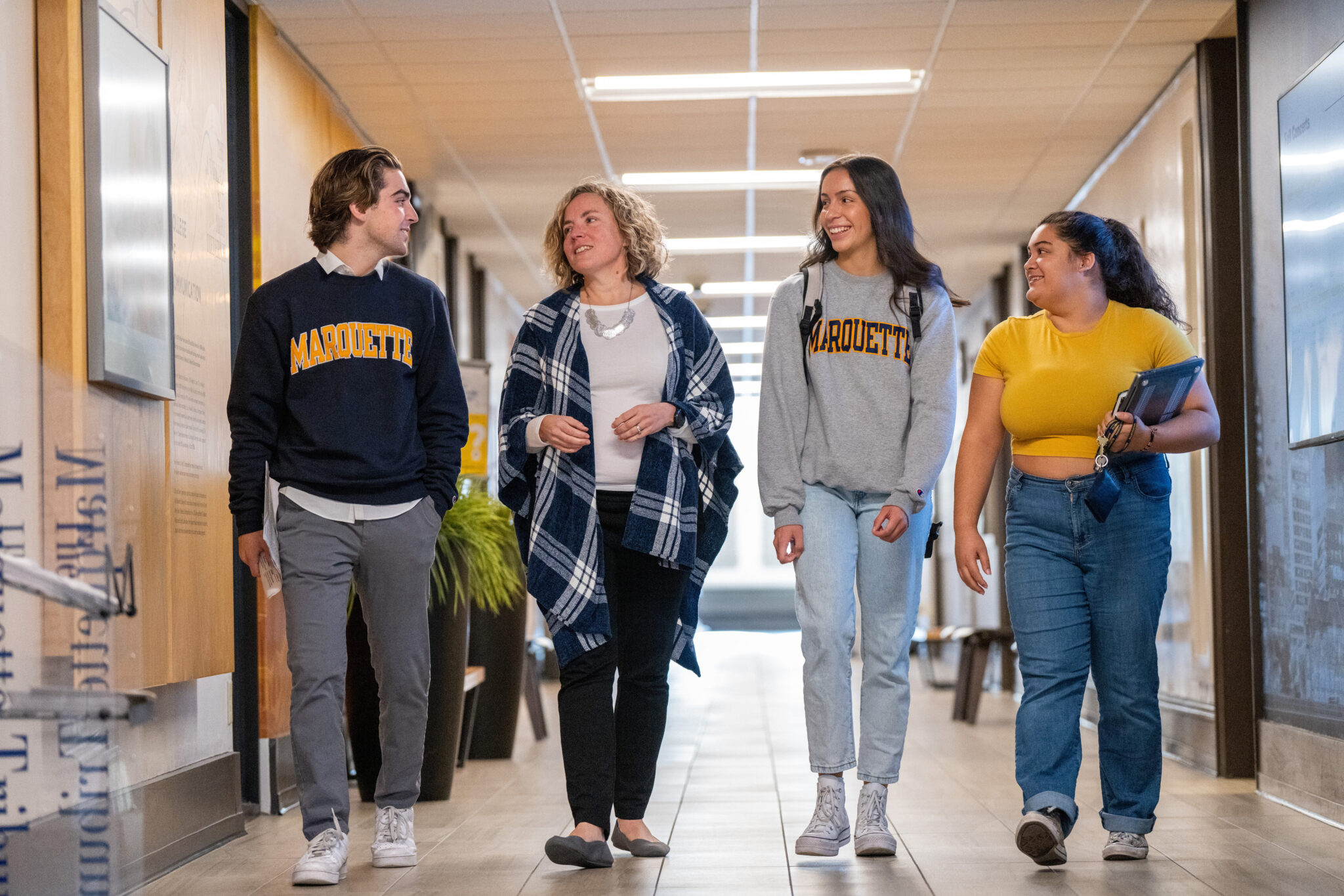 Dr. Sarah Feldner, dean of the Diederich College of Communication ...