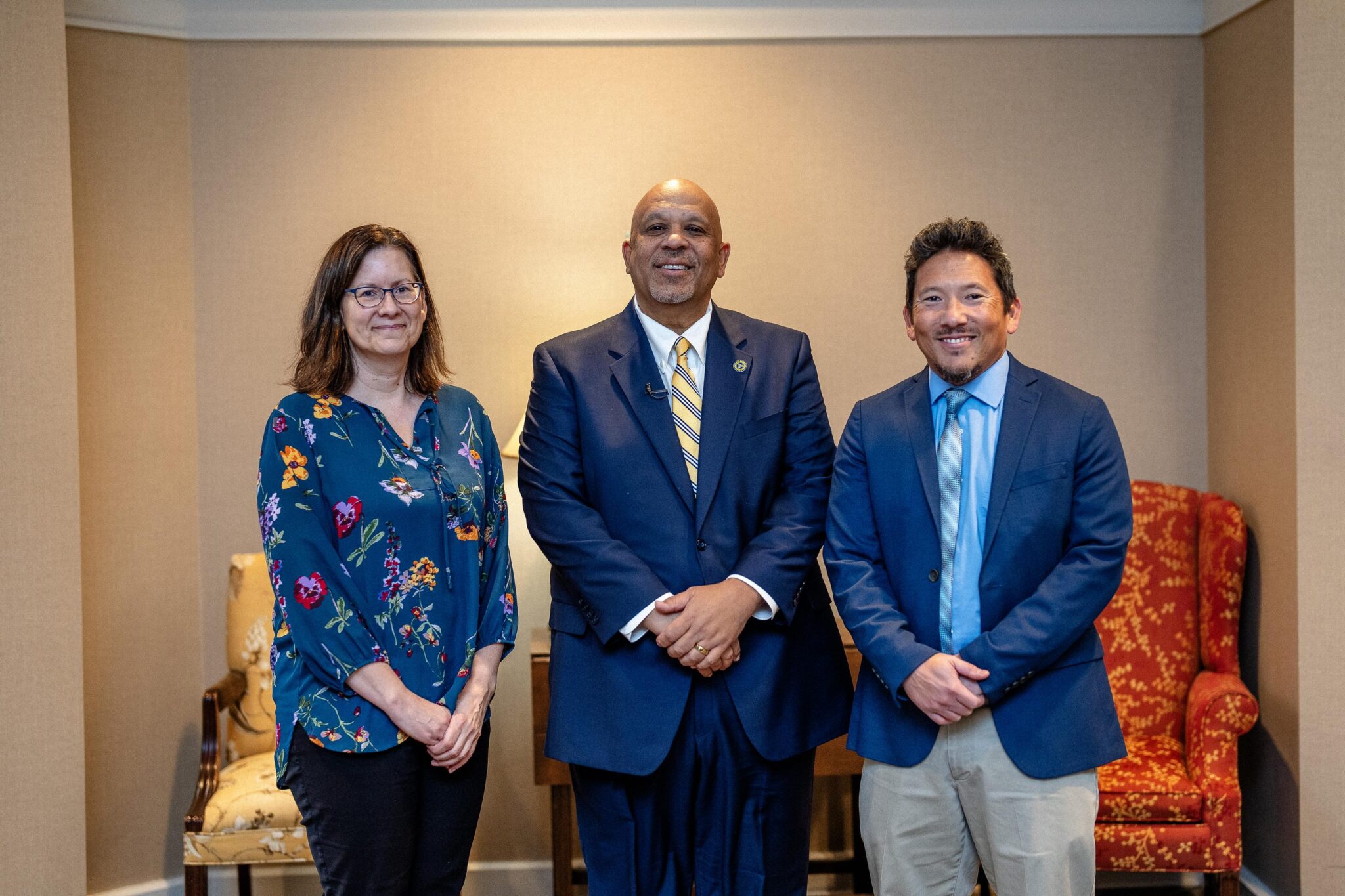 Photo gallery: President Kimo Ah Yun's first day | Marquette Today