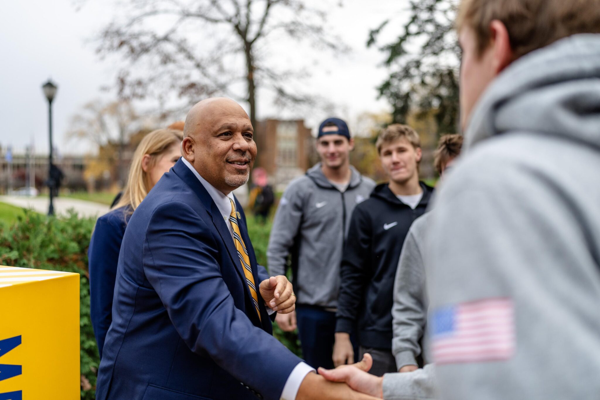 Photo gallery: President Kimo Ah Yun's first day | Marquette Today