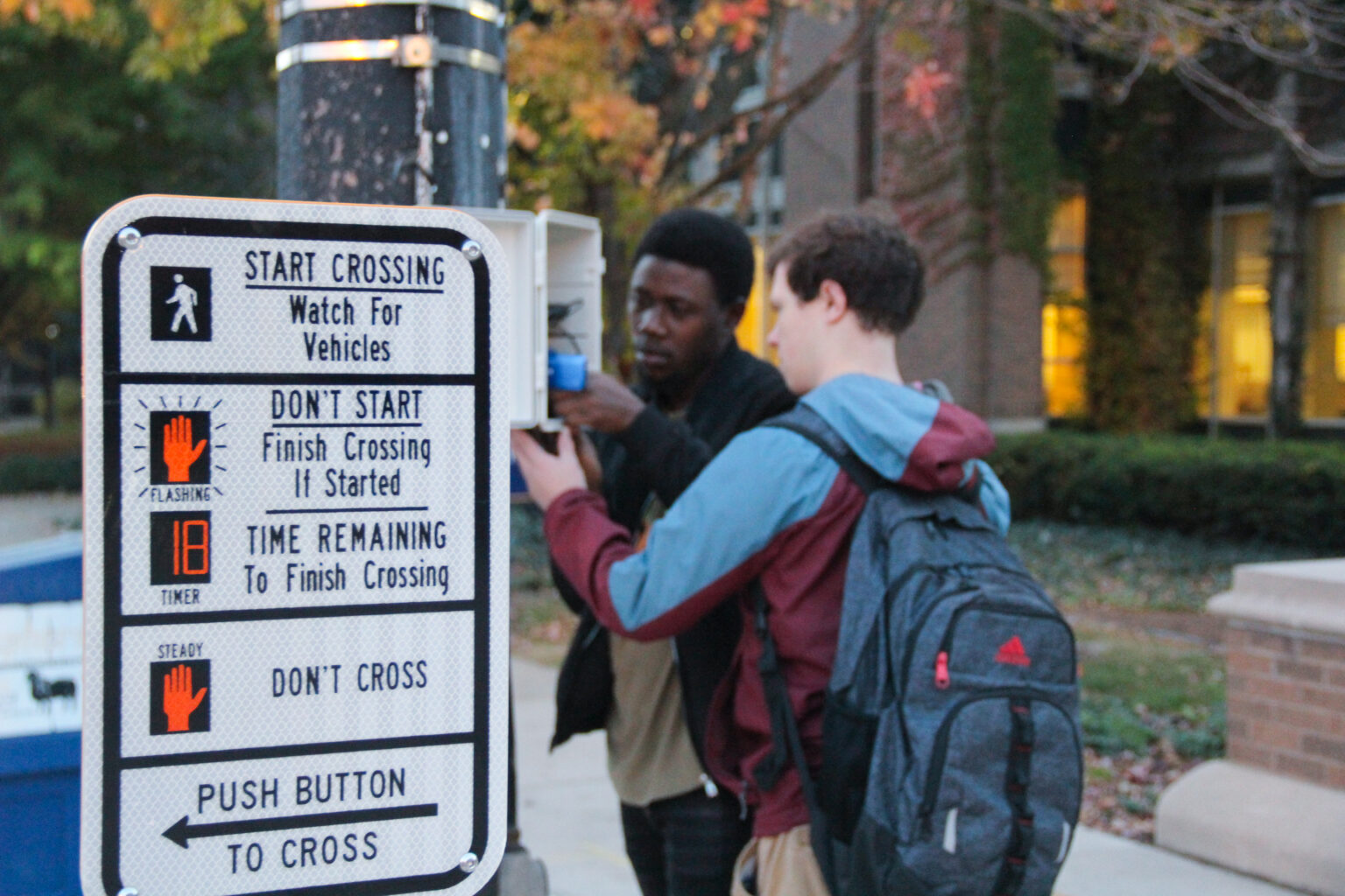 Marquette engineers study campus crosswalks for pedestrian safety and ...
