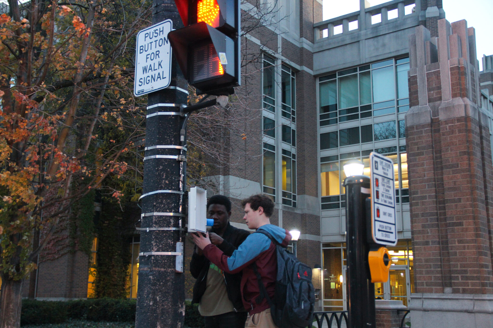Marquette engineers study campus crosswalks for pedestrian safety and ...