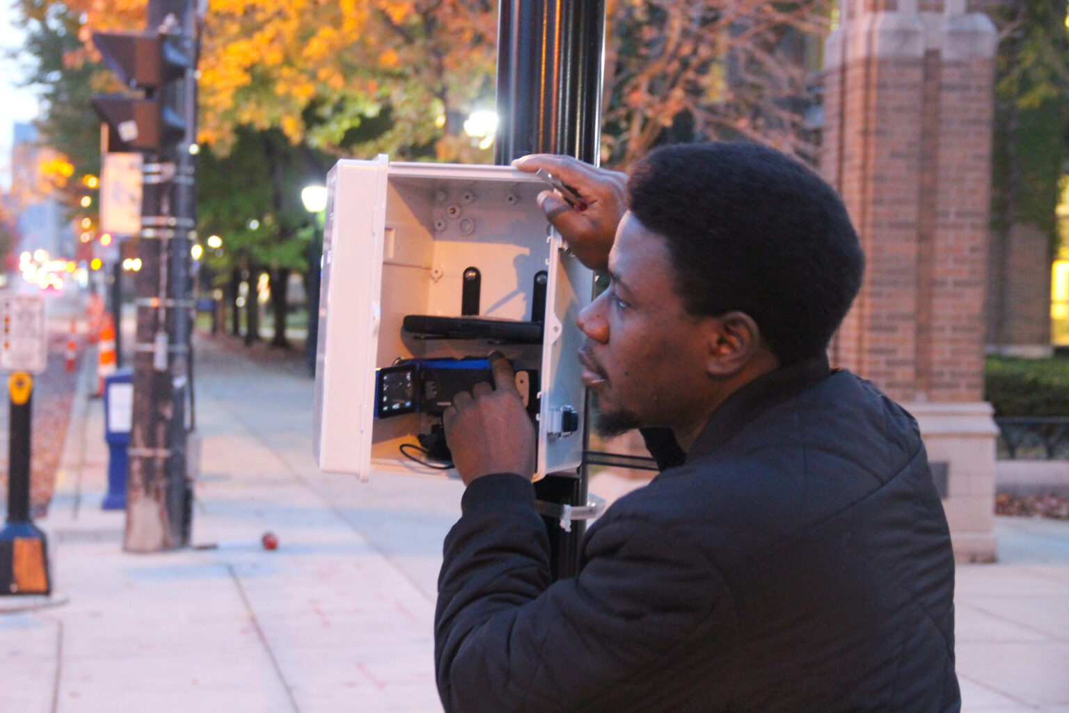 Marquette engineers study campus crosswalks for pedestrian safety and ...