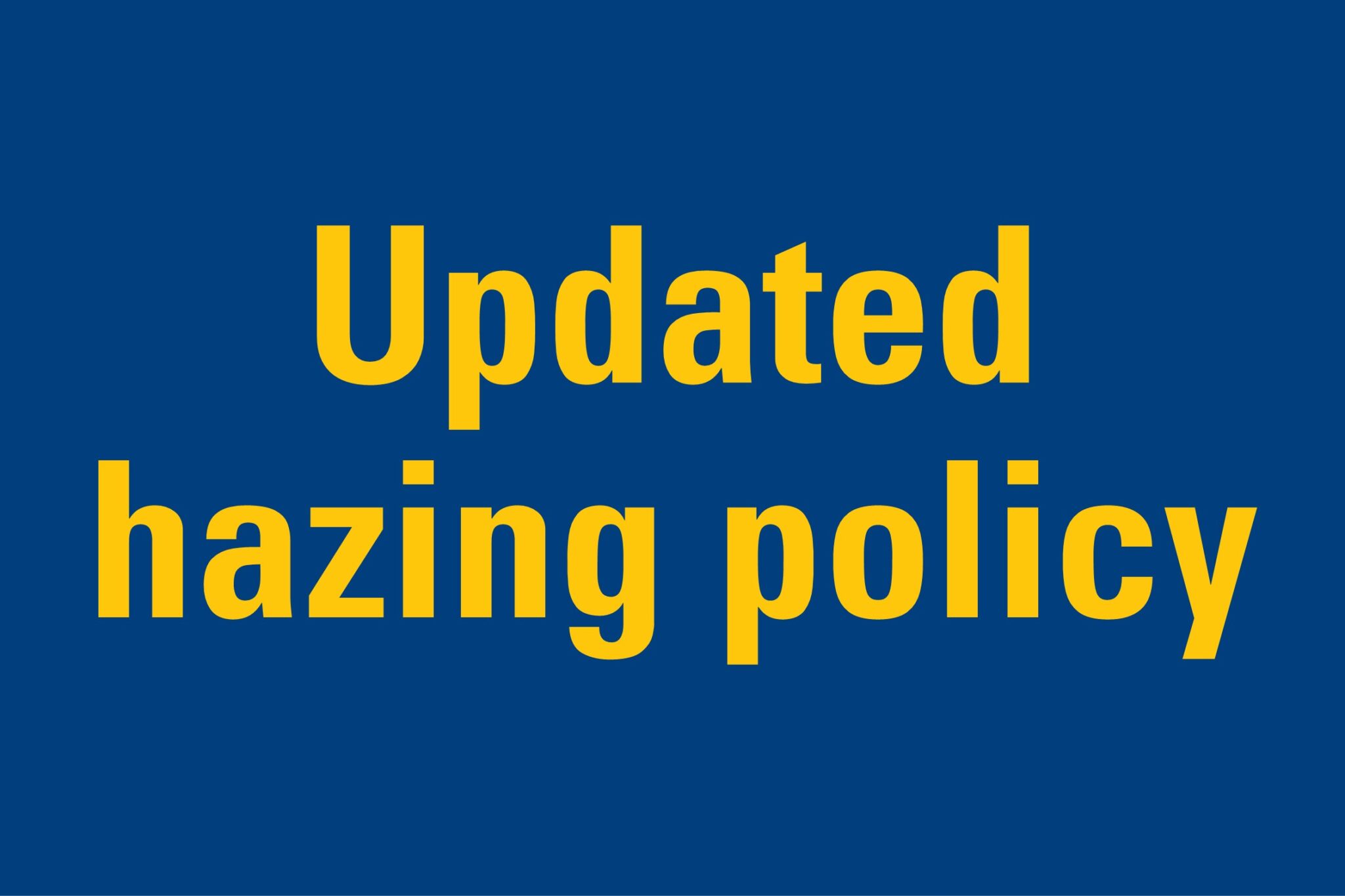 Marquette updates hazing policy to align with Federal Stop Campus ...