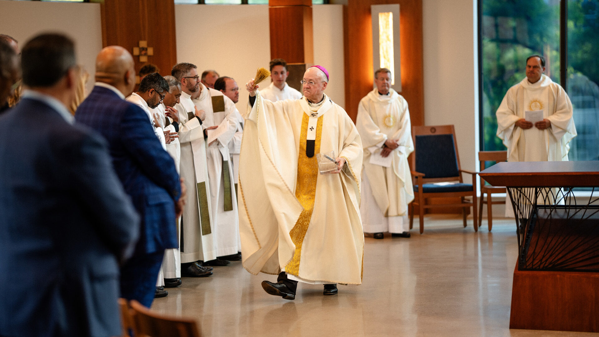 Photo gallery: Archbishop Grob presides over Mass at Chapel of the Holy ...