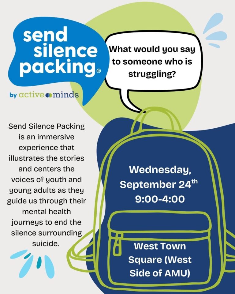Active Minds' Send Silence Packing Exhibit, Sept. 24 | Marquette Today