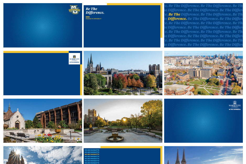 New Marquette-branded Teams backgrounds available | Marquette Today