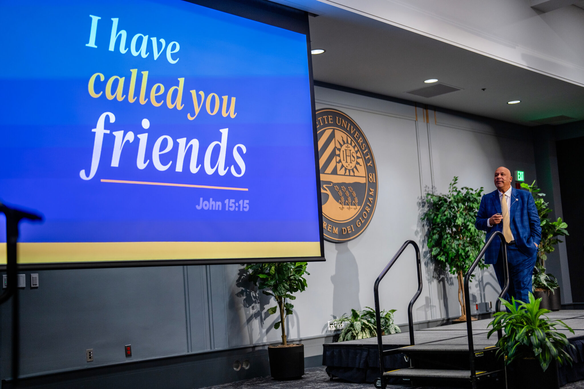 President Kimo Ah Yun delivers first Presidential Address | Marquette Today