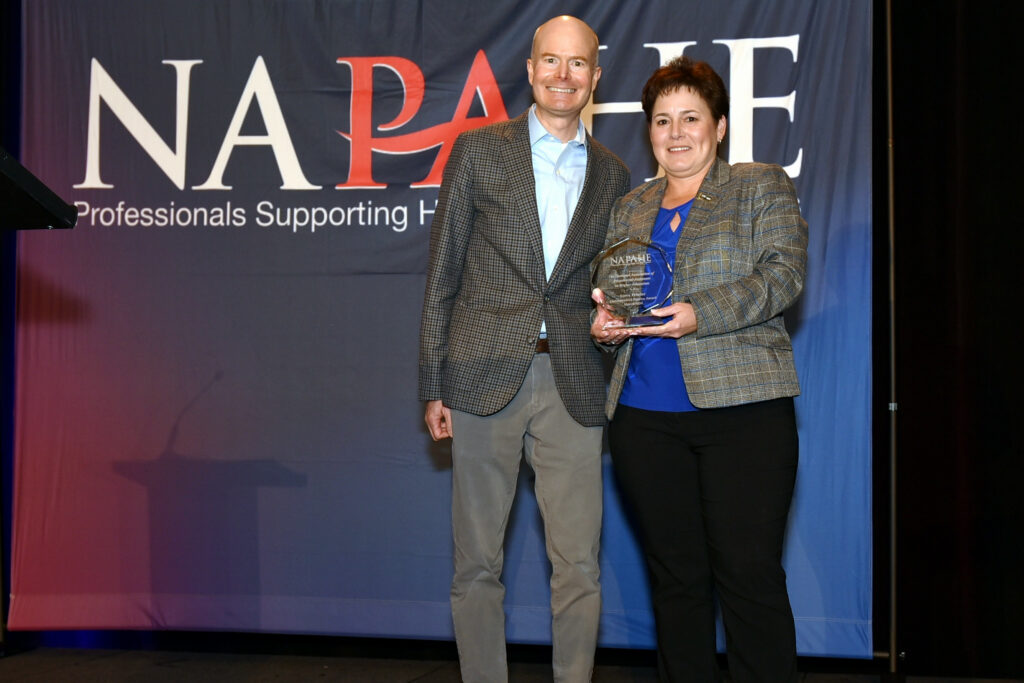 Steve Frieder honored with NAPAHE Award for Distinguished Service ...